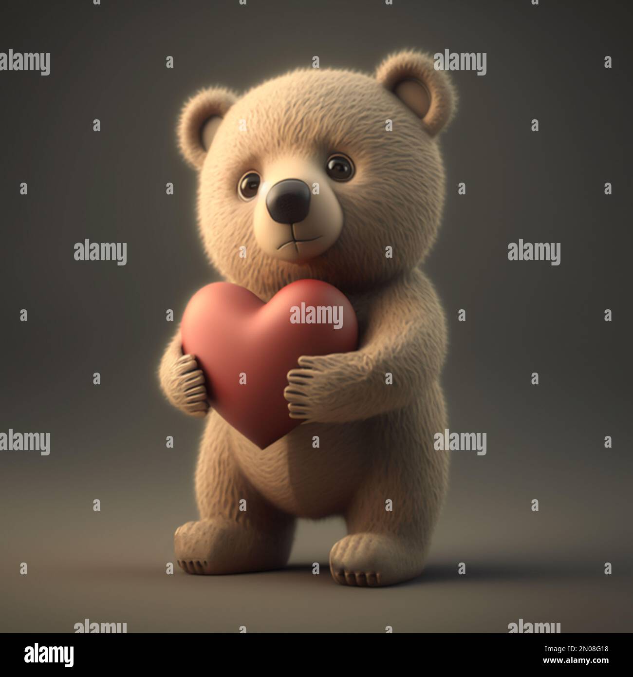 Red heart beast hi-res stock photography and images - Alamy