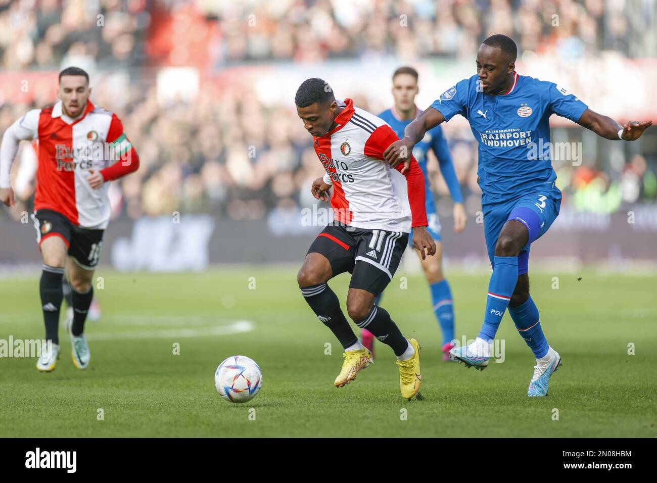 ROTTERDAM, 05-02-2023, Stadium de Kuip, Dutch Eredivisie Football ...
