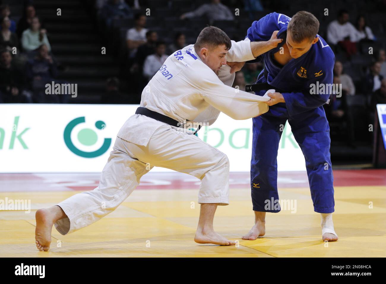 Lachlan Moorhead (GBR) against Tim Gramkow (GER) during the ...