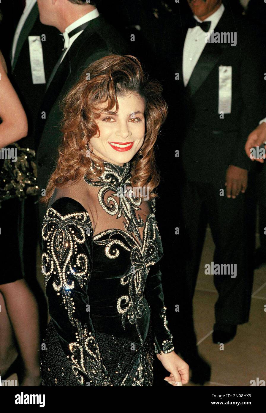 Singer and dancer Paula Abdul is pictured in 1990. (AP Photo Stock ...