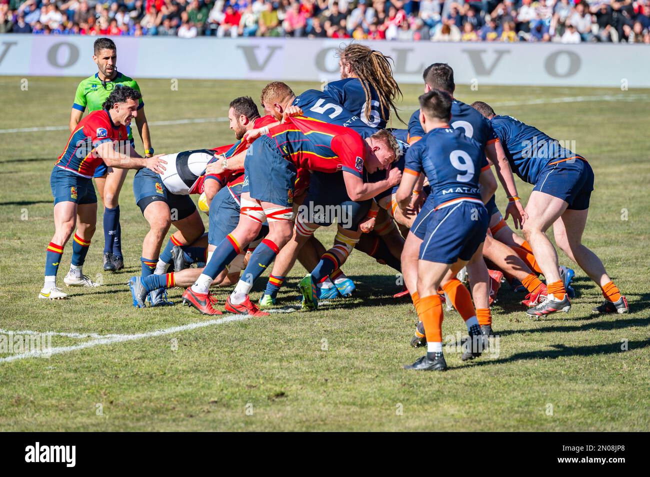 Madrid, Madrid, Spain. 5th Feb, 2023. Estanislao Bay (Spain) in action ...