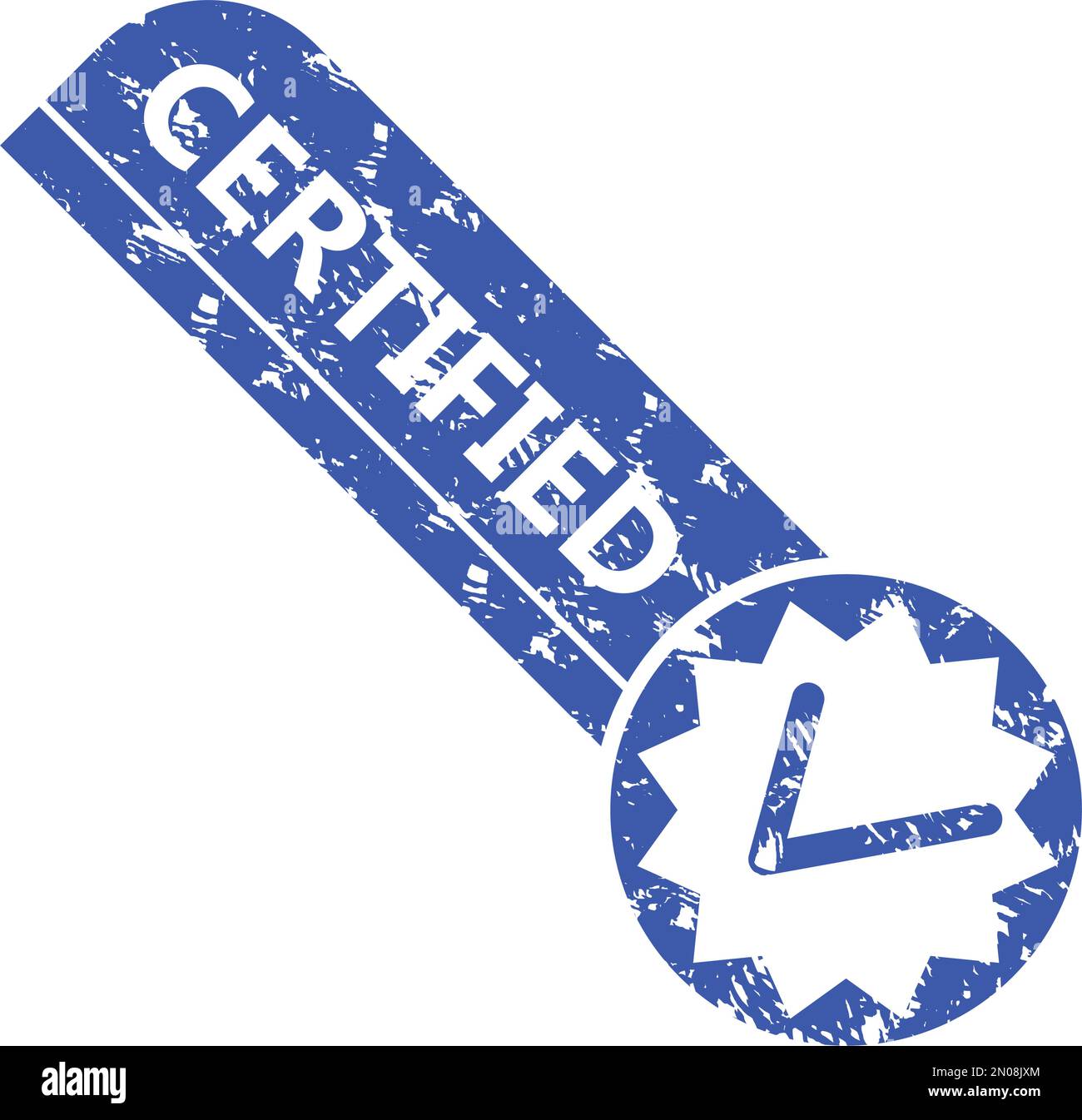 Certified product rubber stamp, checked and approved by company. Vector ...