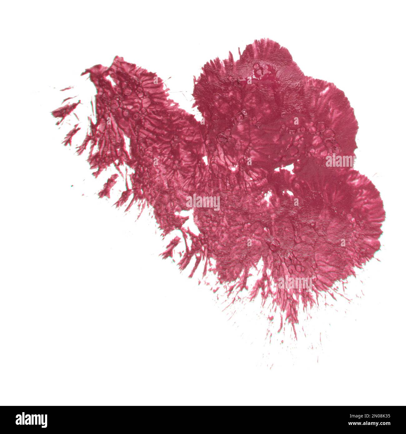 Watercolor sketch paint spot draw isolated on the white background ...