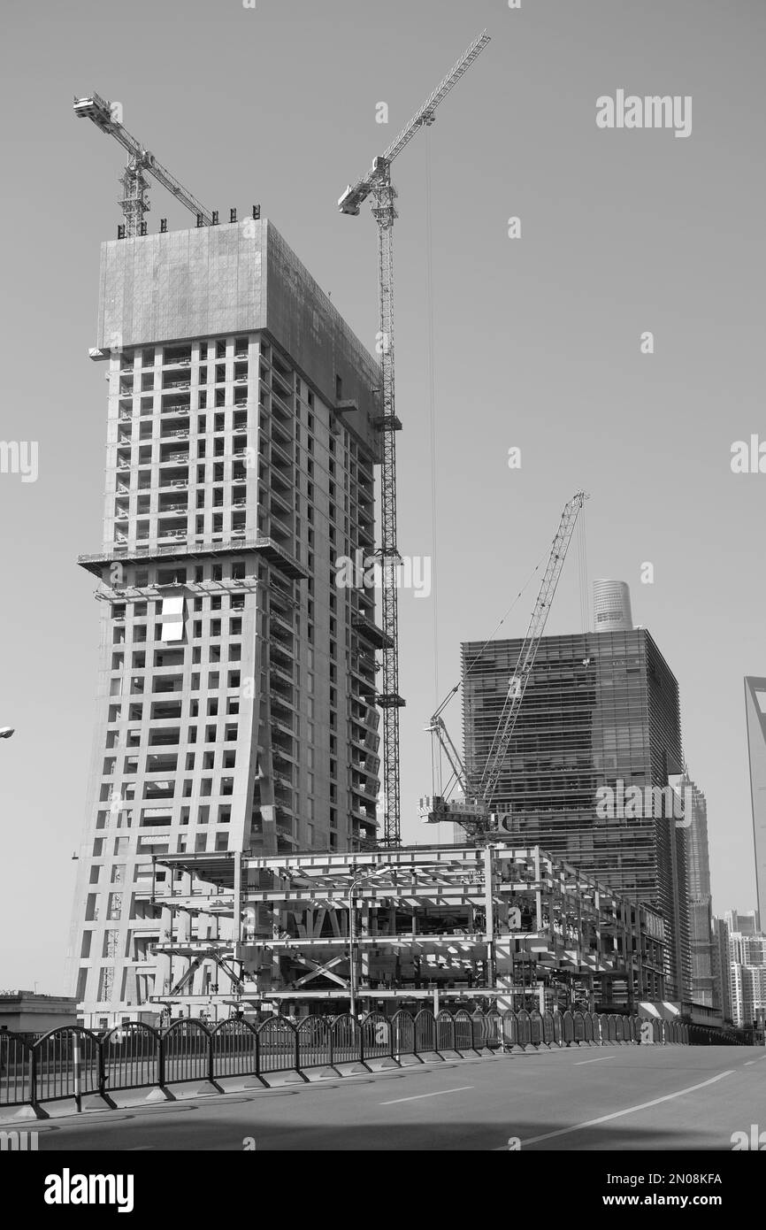 Construction crane building frame hi-res stock photography and images ...