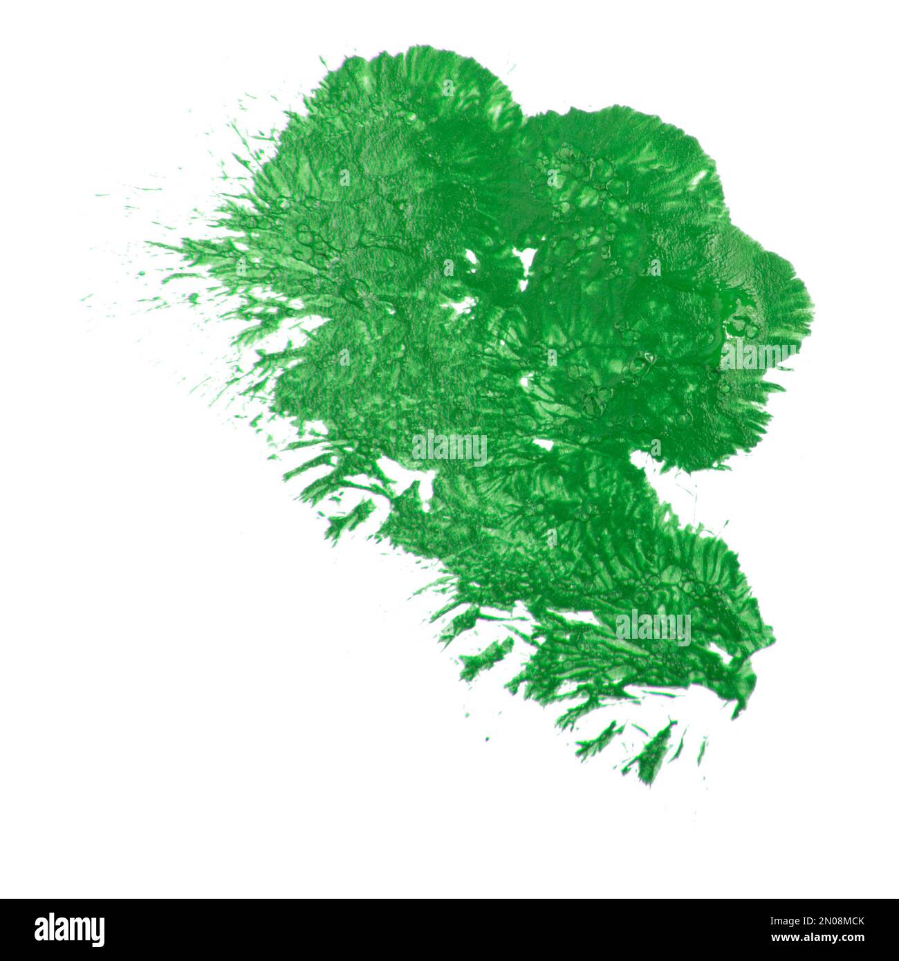 Watercolor sketch paint spot draw isolated on the white background ...