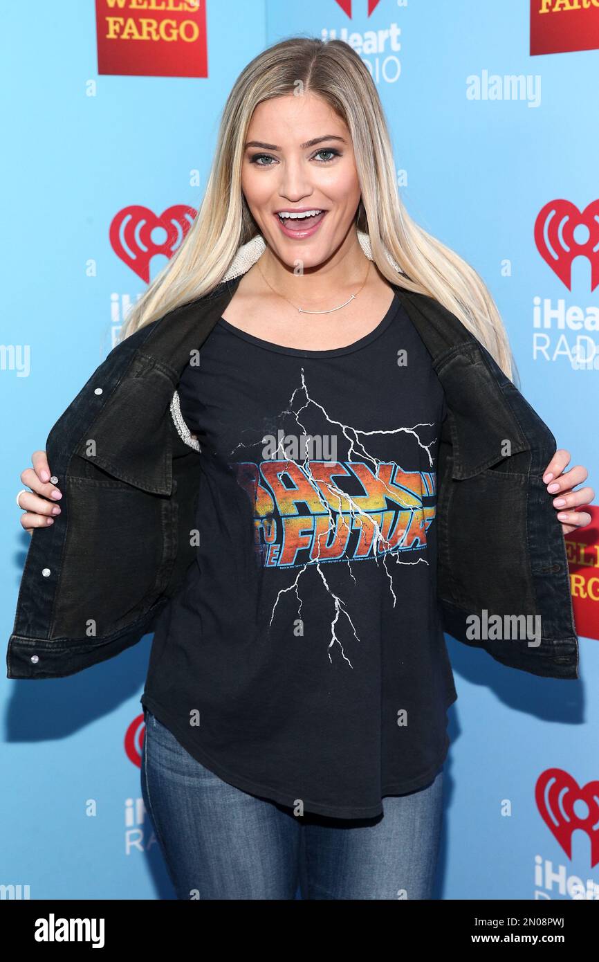 iJustine attends the iHeart80s Party held at The Forum on Saturday, Feb ...
