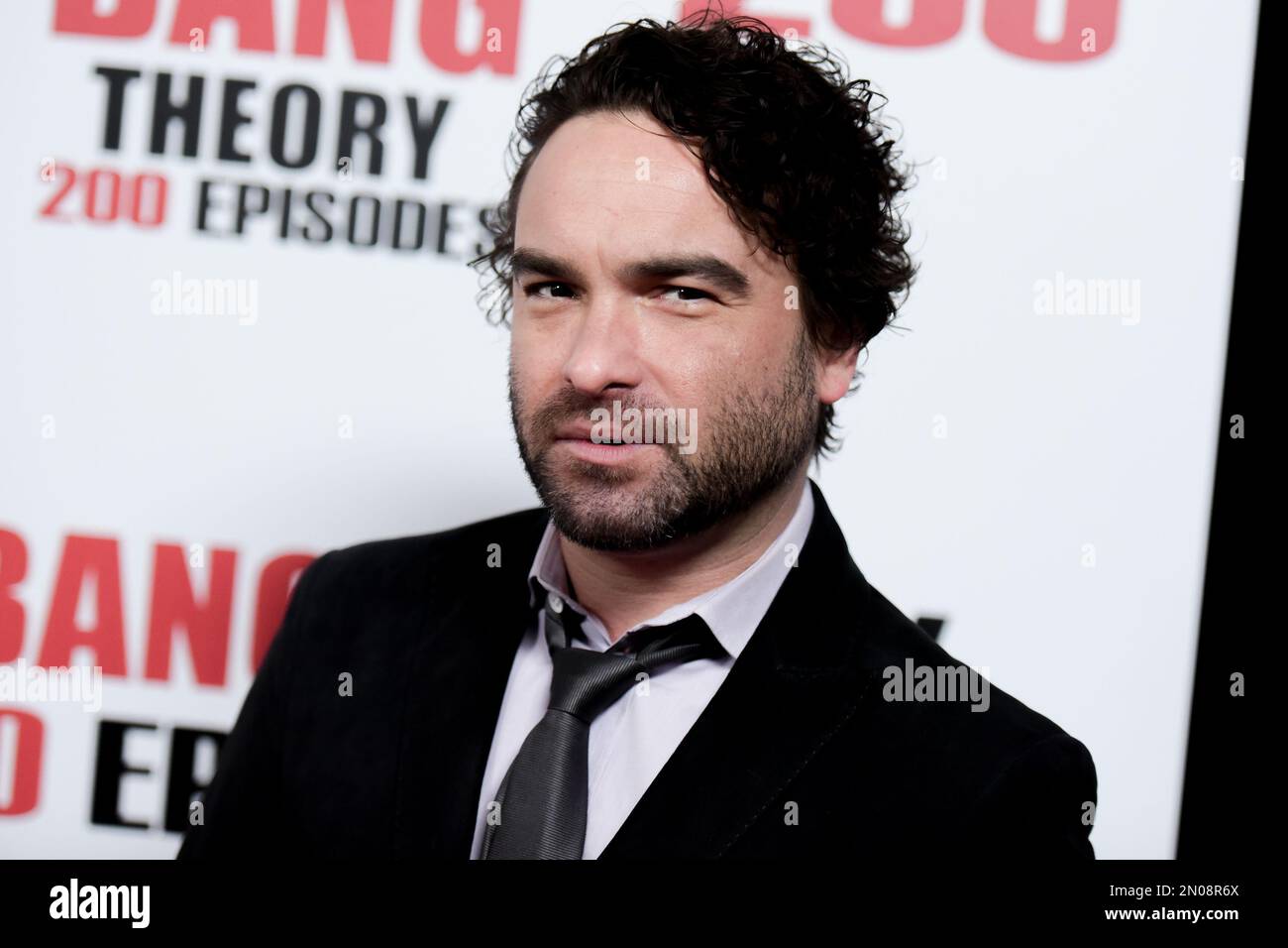 Actor Johnny Galecki attends the 200th Episode Celebration of "The Big ...