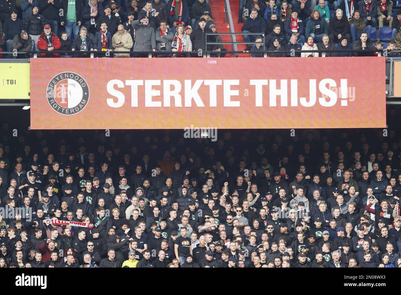 ROTTERDAM, 05-02-2023, Stadium de Kuip, Dutch Eredivisie Football ...