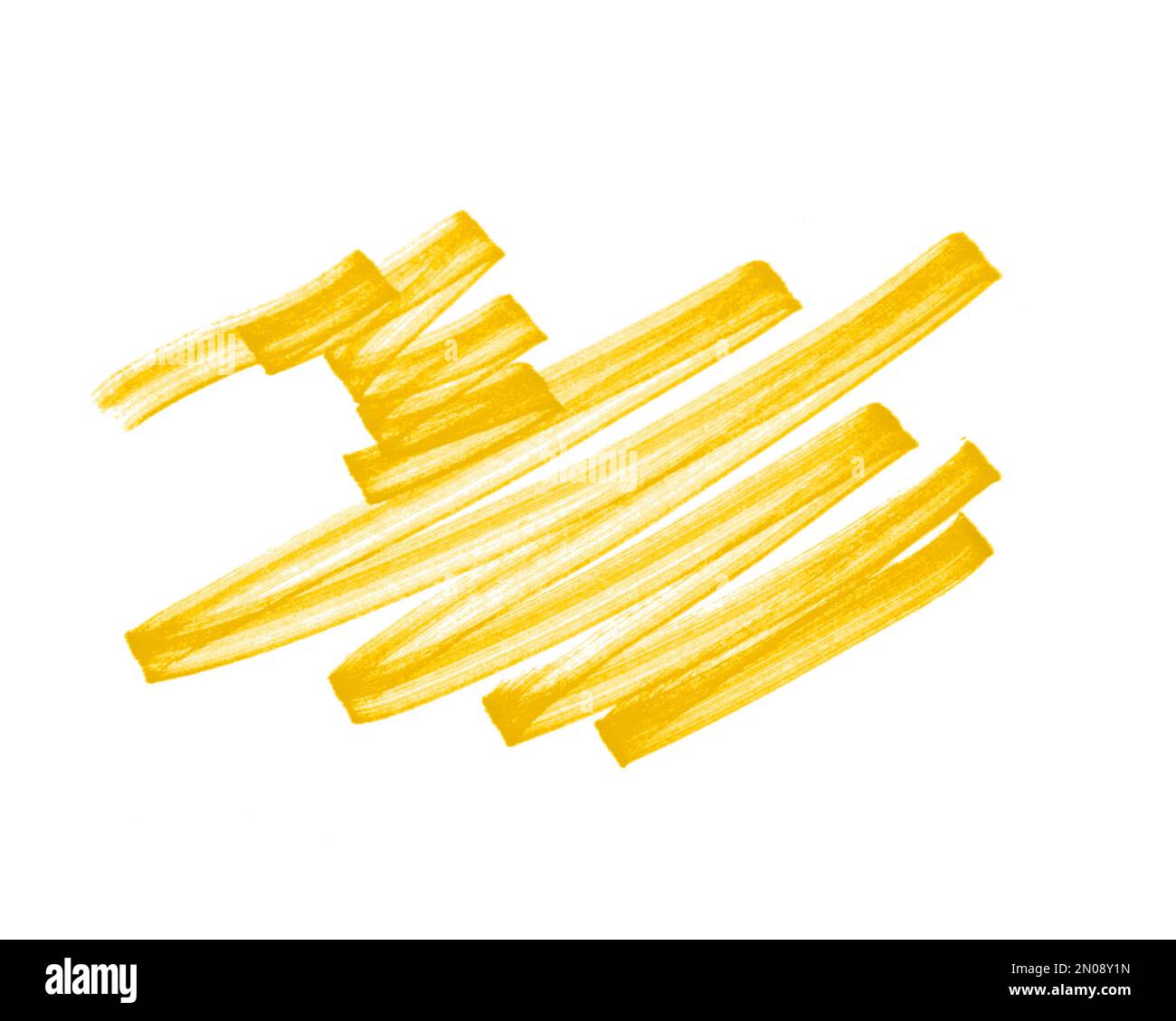 Sketch marker lines for design and highlight. Hand drawn strokes ...