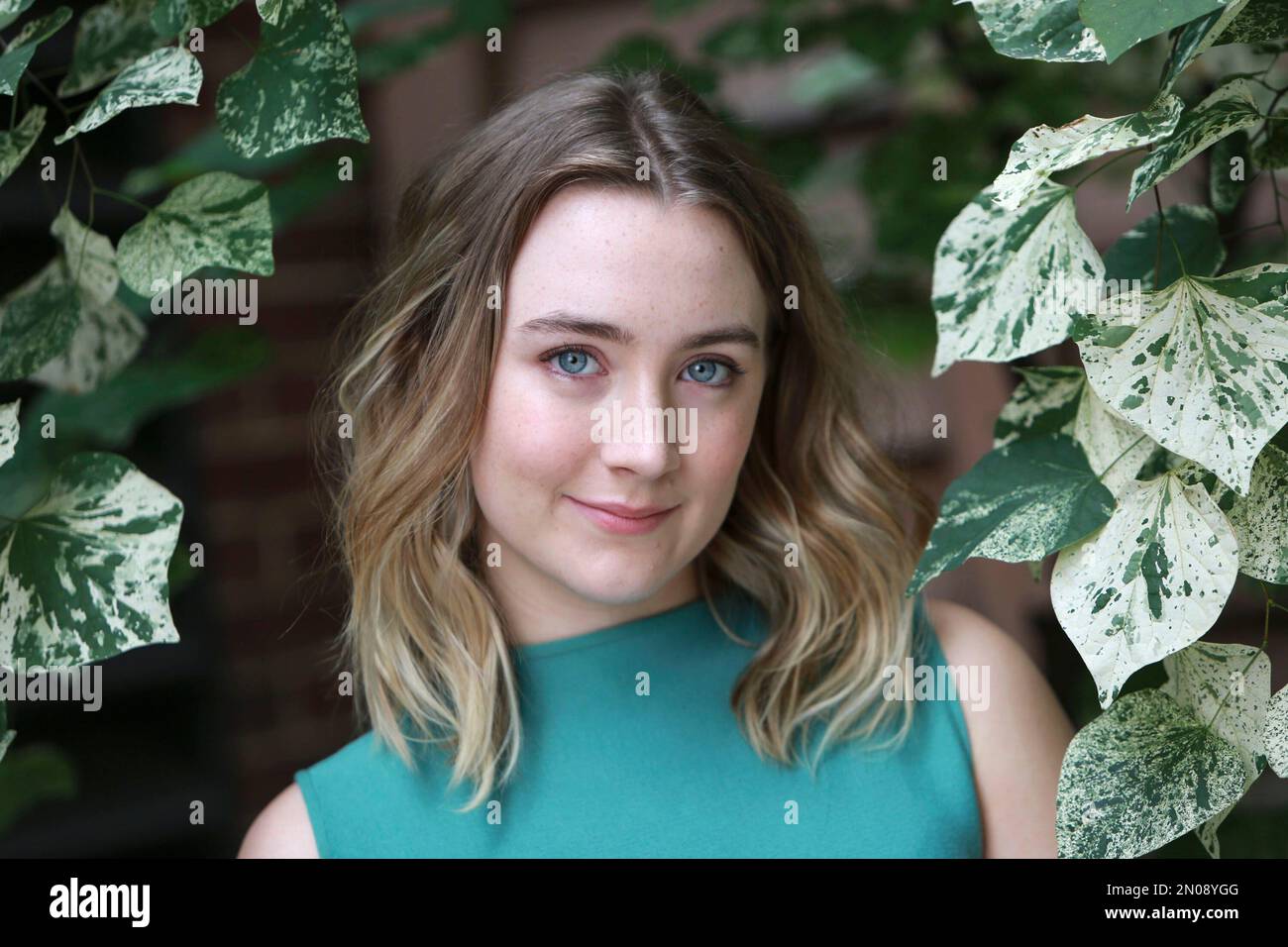 FILE - In this Oct. 8, 2015 file photo, actress Saoirse Ronan poses for ...