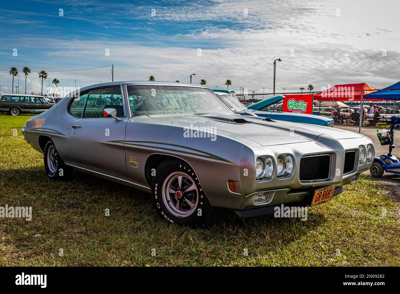 Daytona Beach, FL - November 26, 2022: High perspective front corner ...