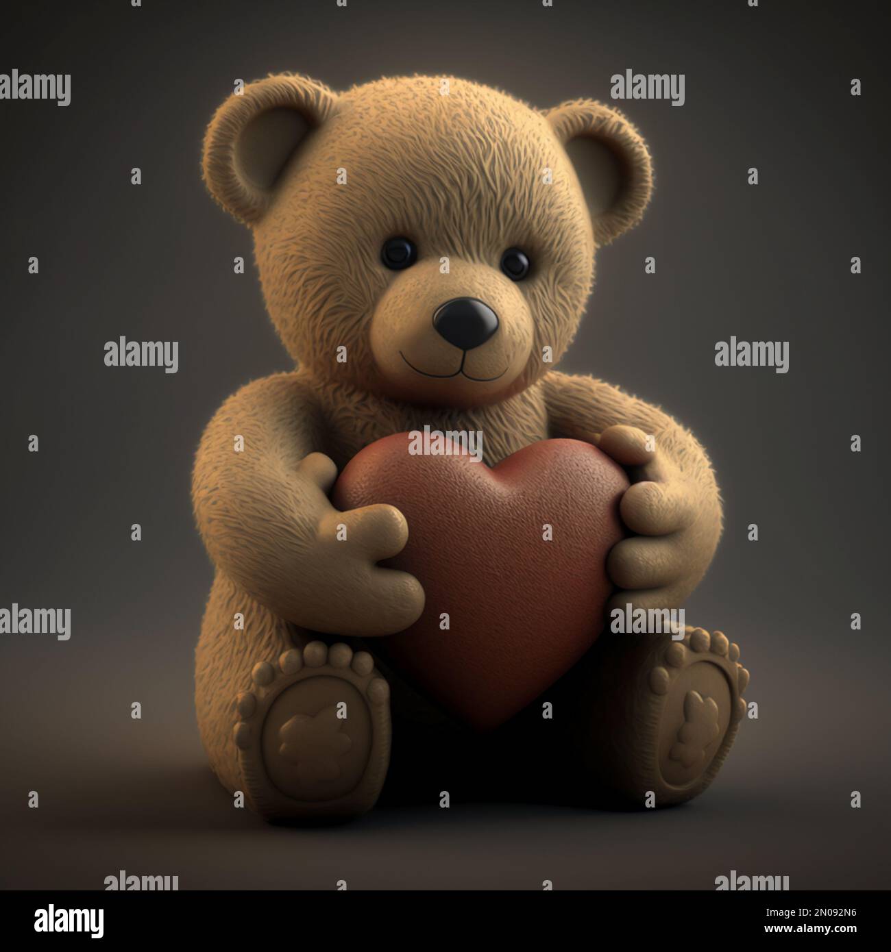 Red heart beast hi-res stock photography and images - Alamy