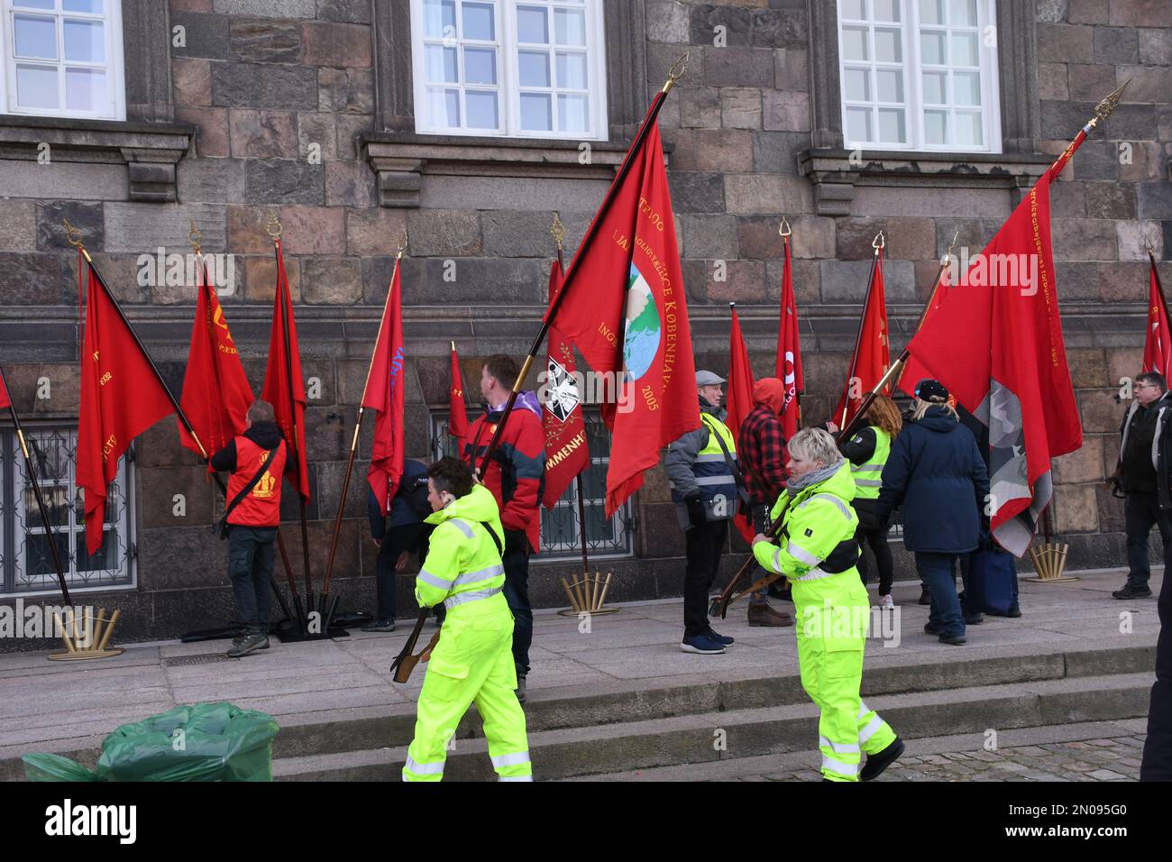 Huge portest rally hi-res stock photography and images - Alamy