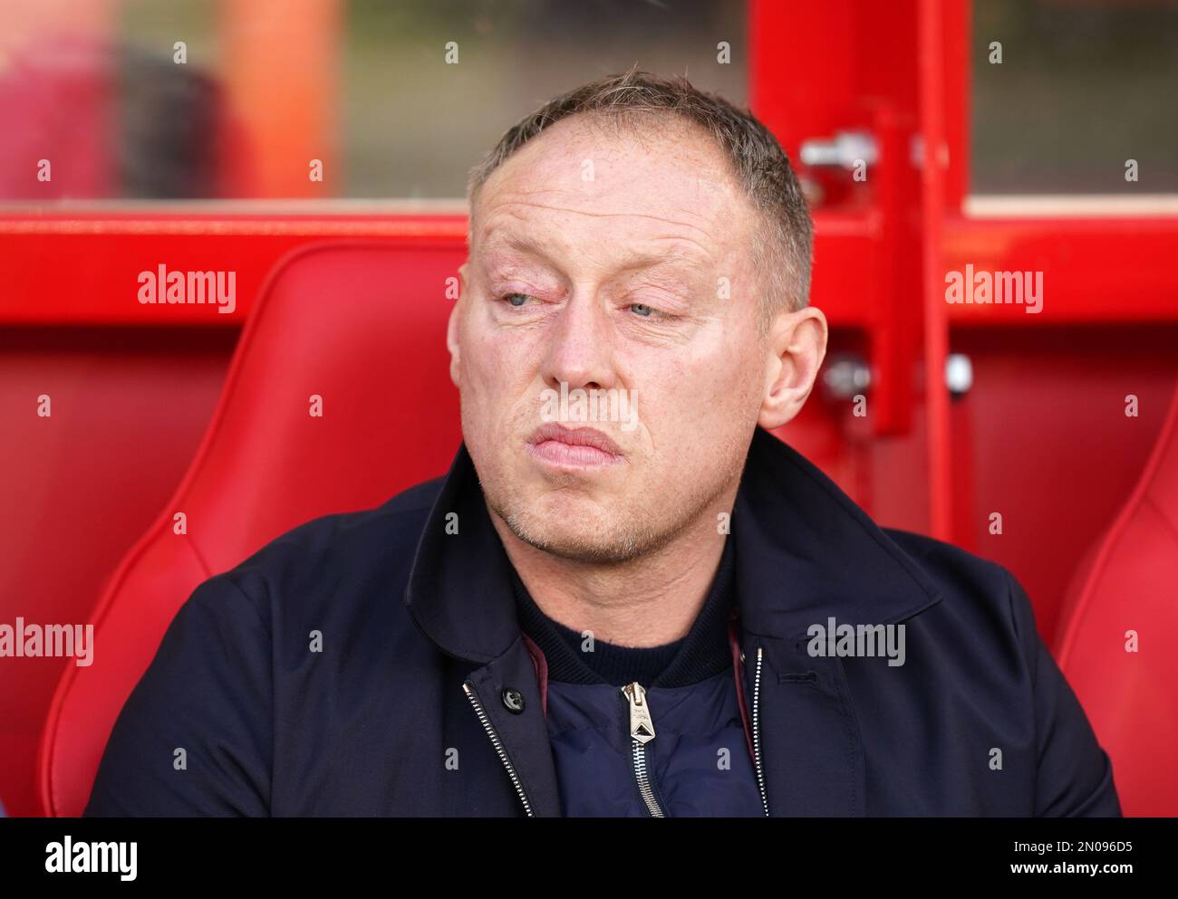 Nottingham Forest manager Steve Cooper during the Premier League match ...