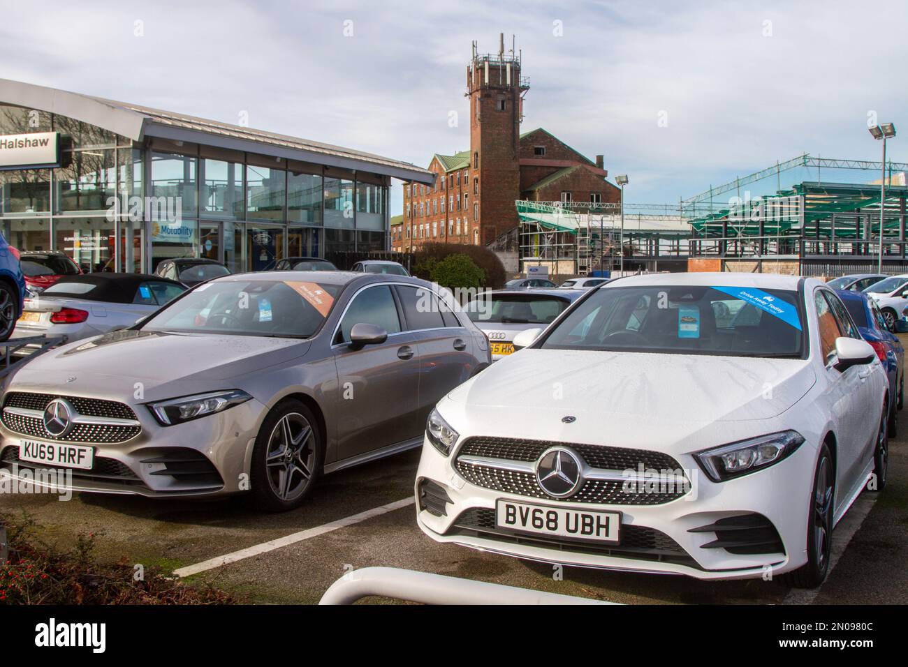 2019 White MERCEDES BENZ A-CLASS A 200 AMG LINE EXECUTIVE 1332cc Petrol ...