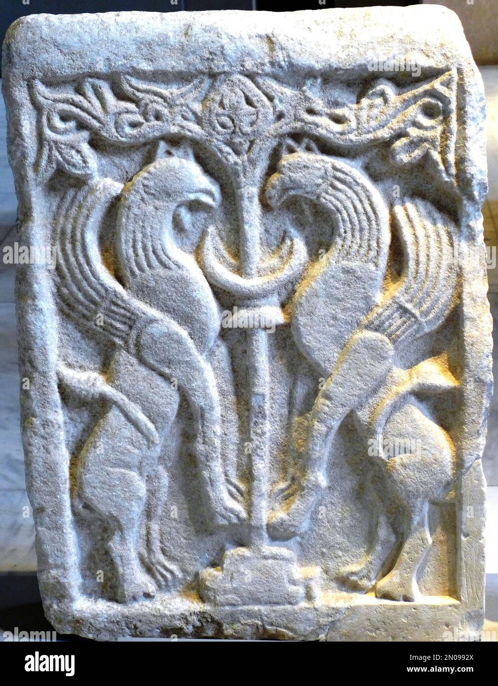 Byzantine stone relieves for decoration Stock Photo - Alamy