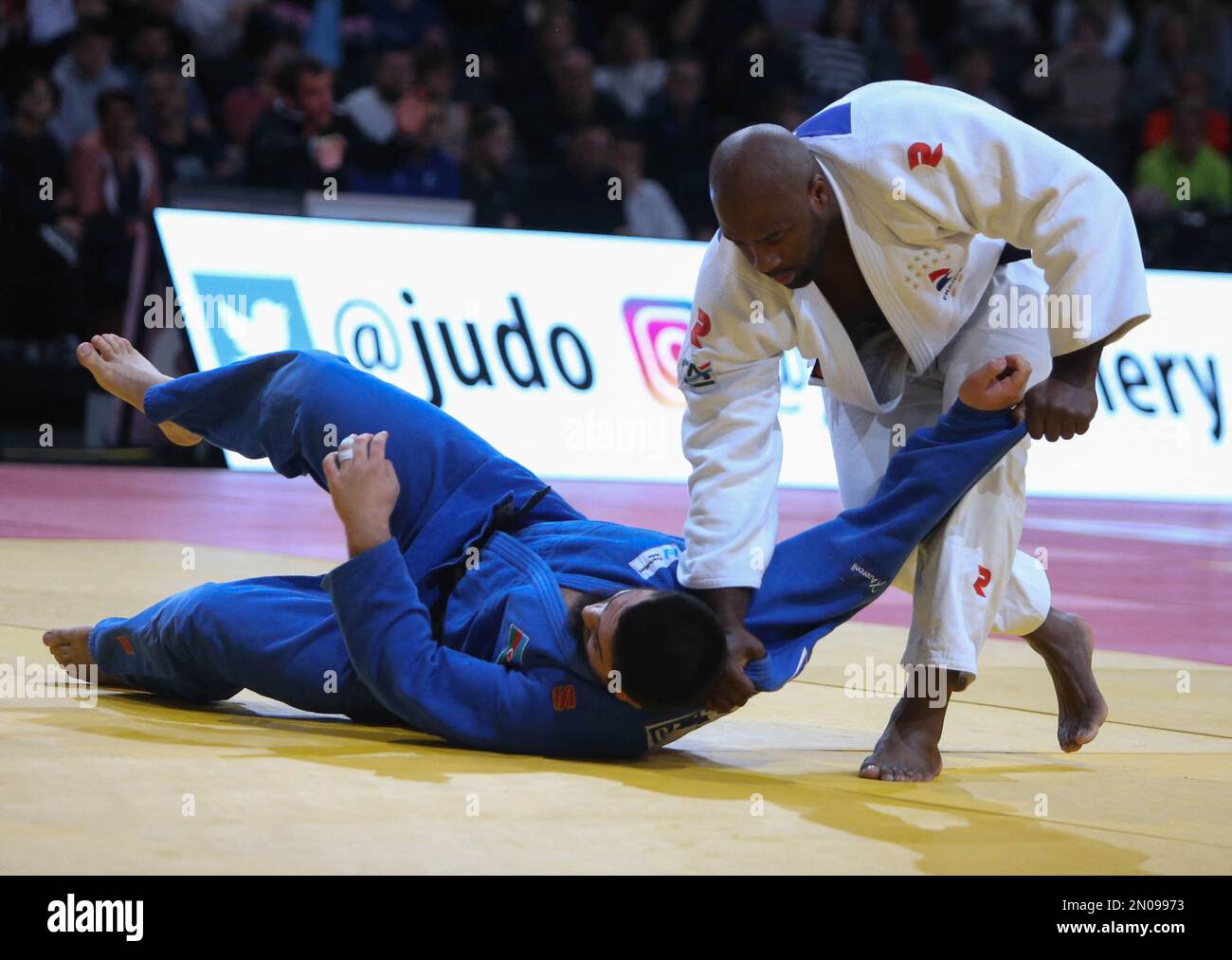 Teddy Rinner of France during the Judo Paris Grand Slam 2023 on ...
