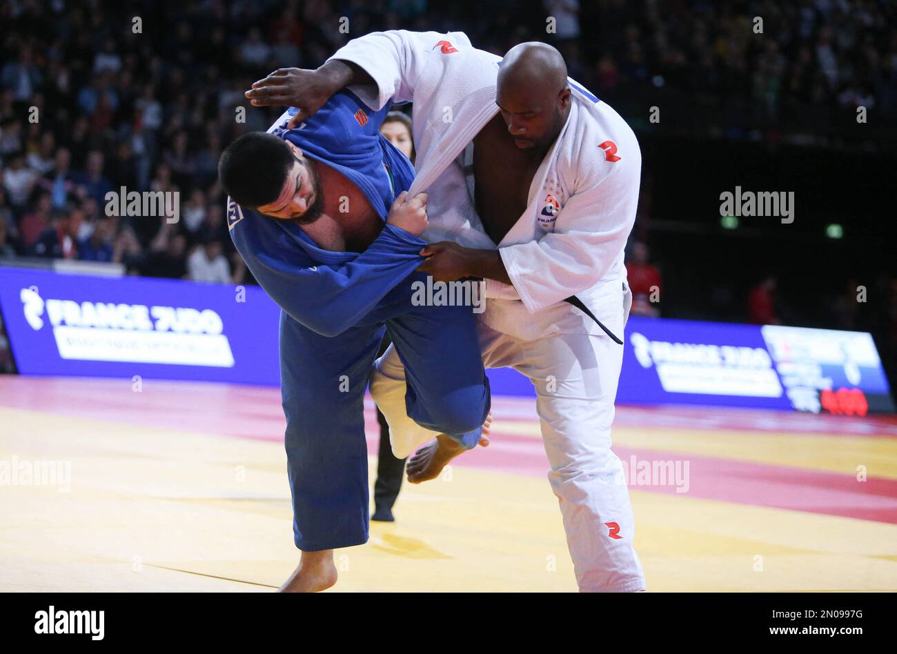 Teddy Rinner of France during the Judo Paris Grand Slam 2023 on ...
