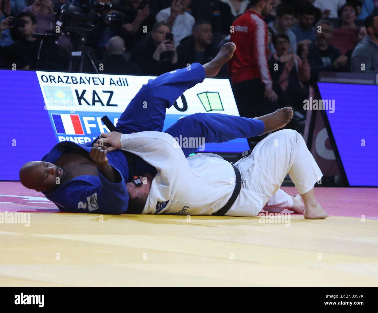Teddy Rinner of France during the Judo Paris Grand Slam 2023 on ...