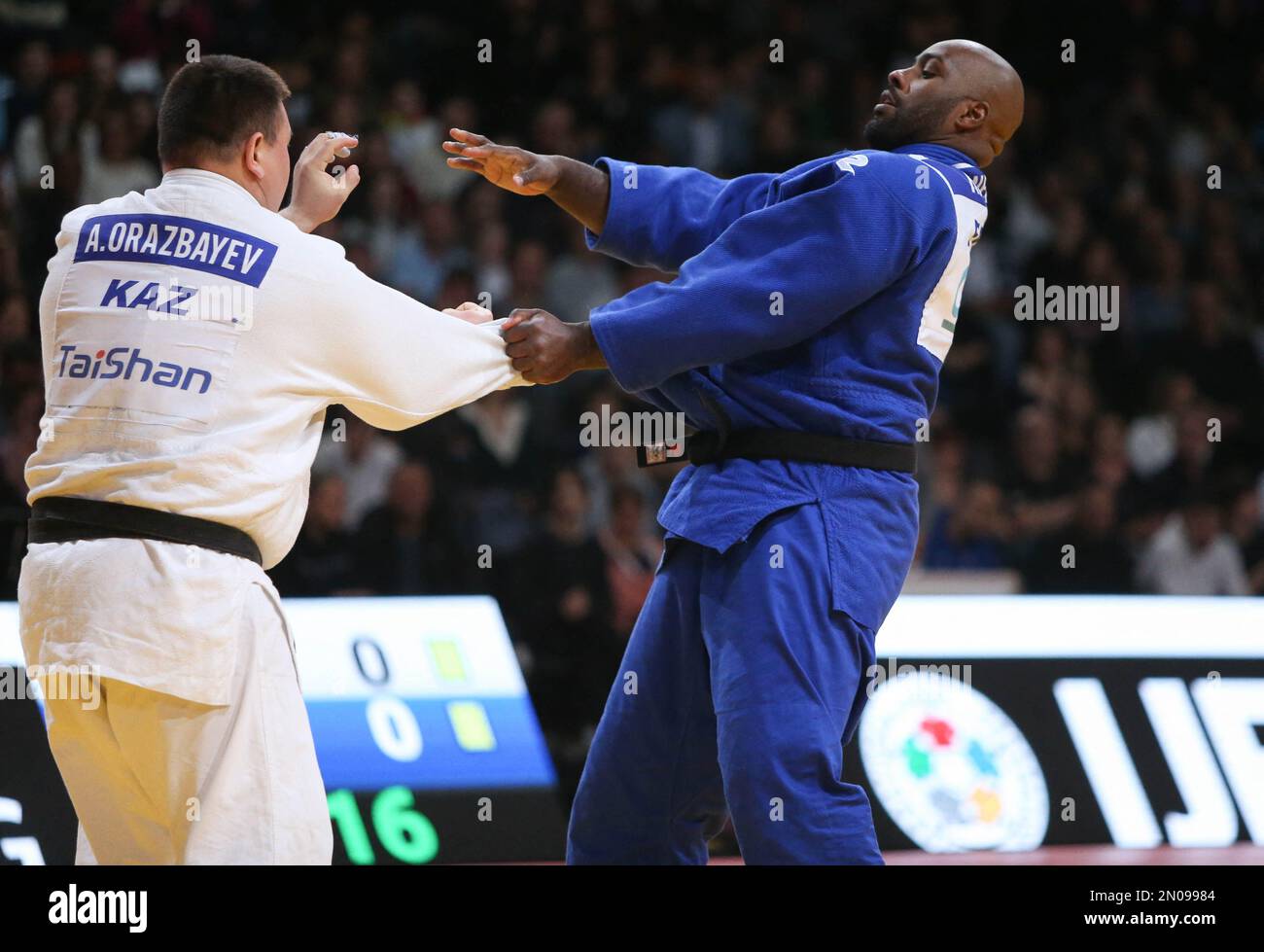 Teddy Rinner of France during the Judo Paris Grand Slam 2023 on ...
