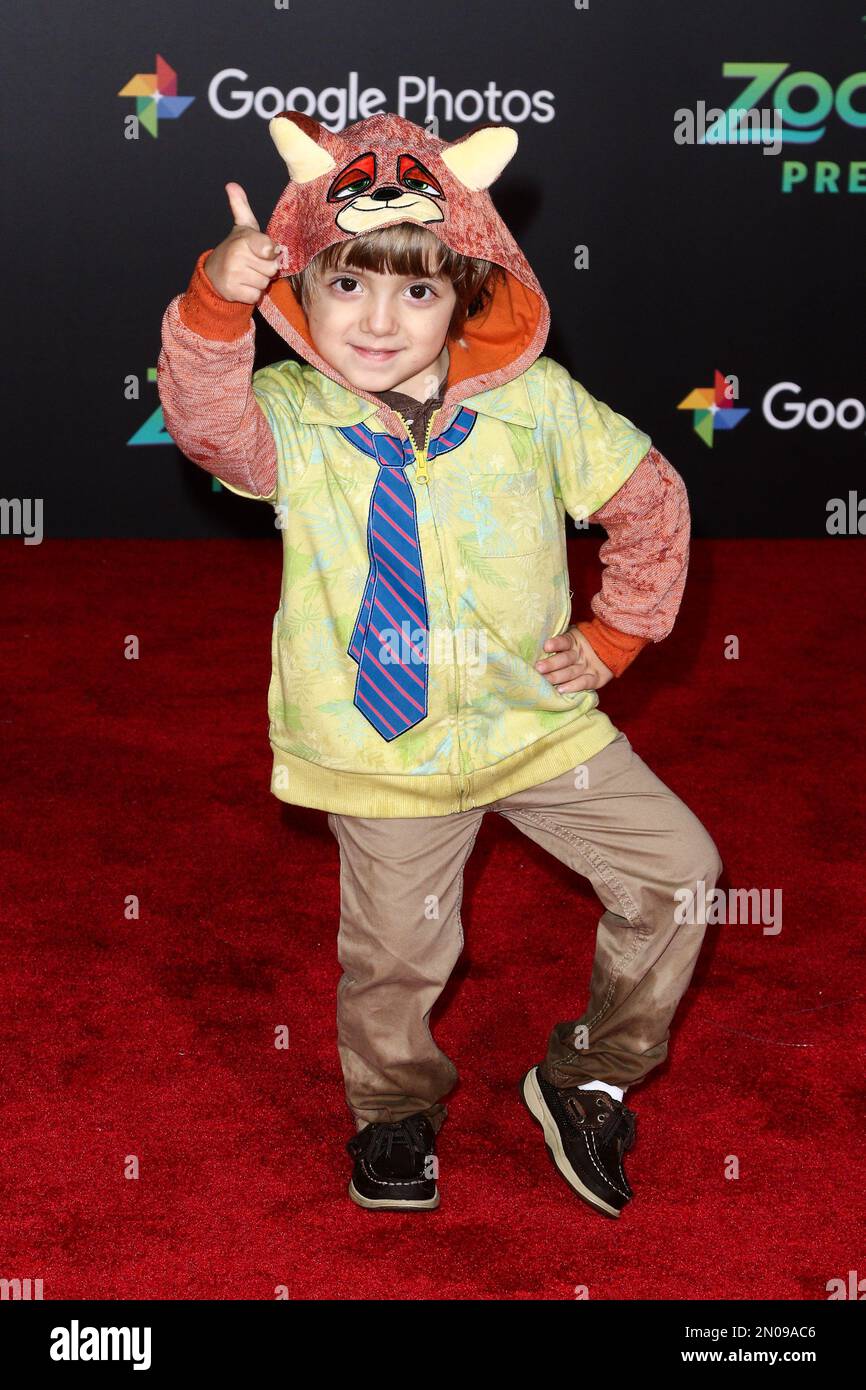 Jeremy Maguire attends the LA Premiere of "Zootopia" held at El Capitan ...