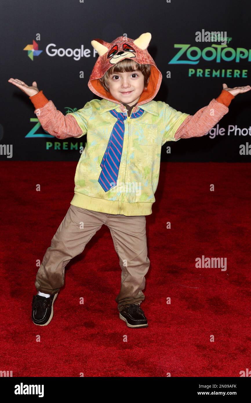 Jeremy Maguire attends the LA Premiere of "Zootopia" held at El Capitan ...