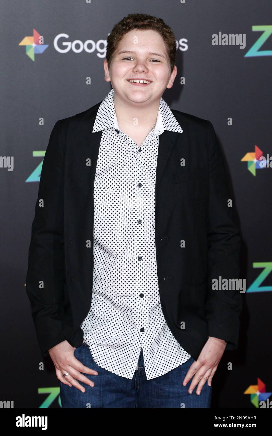 Cade Sutton attends the LA Premiere of "Zootopia" held at El Capitan ...
