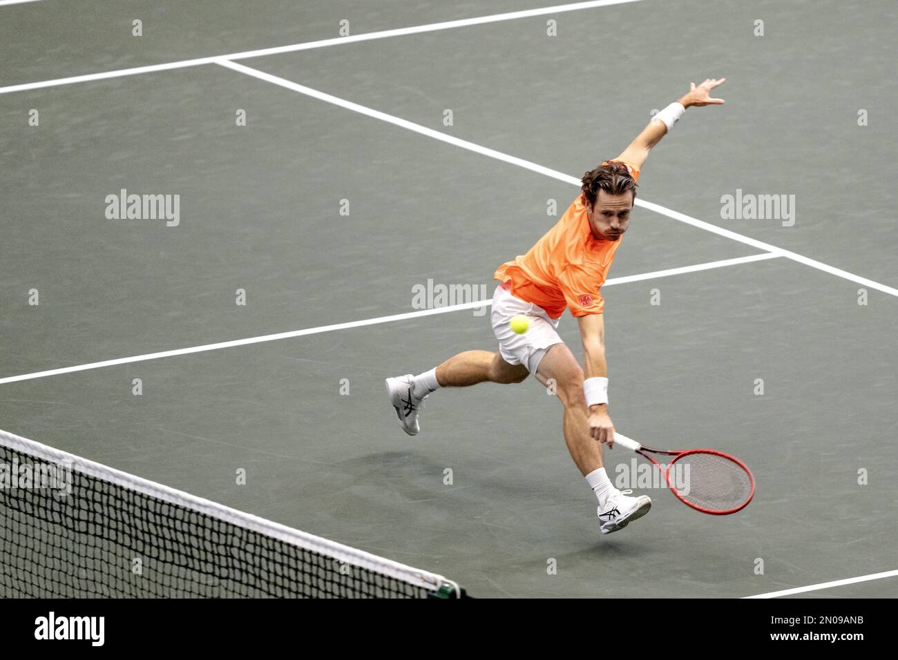GRONINGEN - Wesley Koolhof (Netherlands) during the qualification round ...