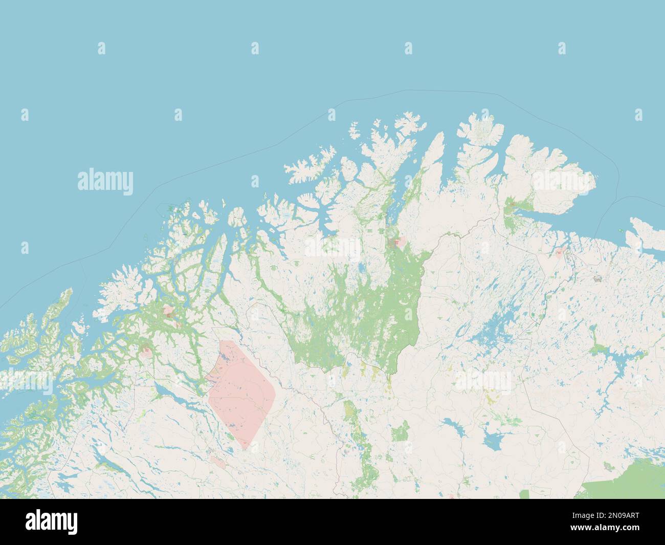 Map of oslo street hi-res stock photography and images - Alamy