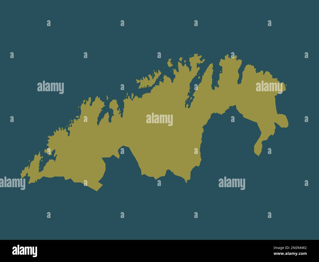 Finnmark troms county map hi-res stock photography and images - Alamy