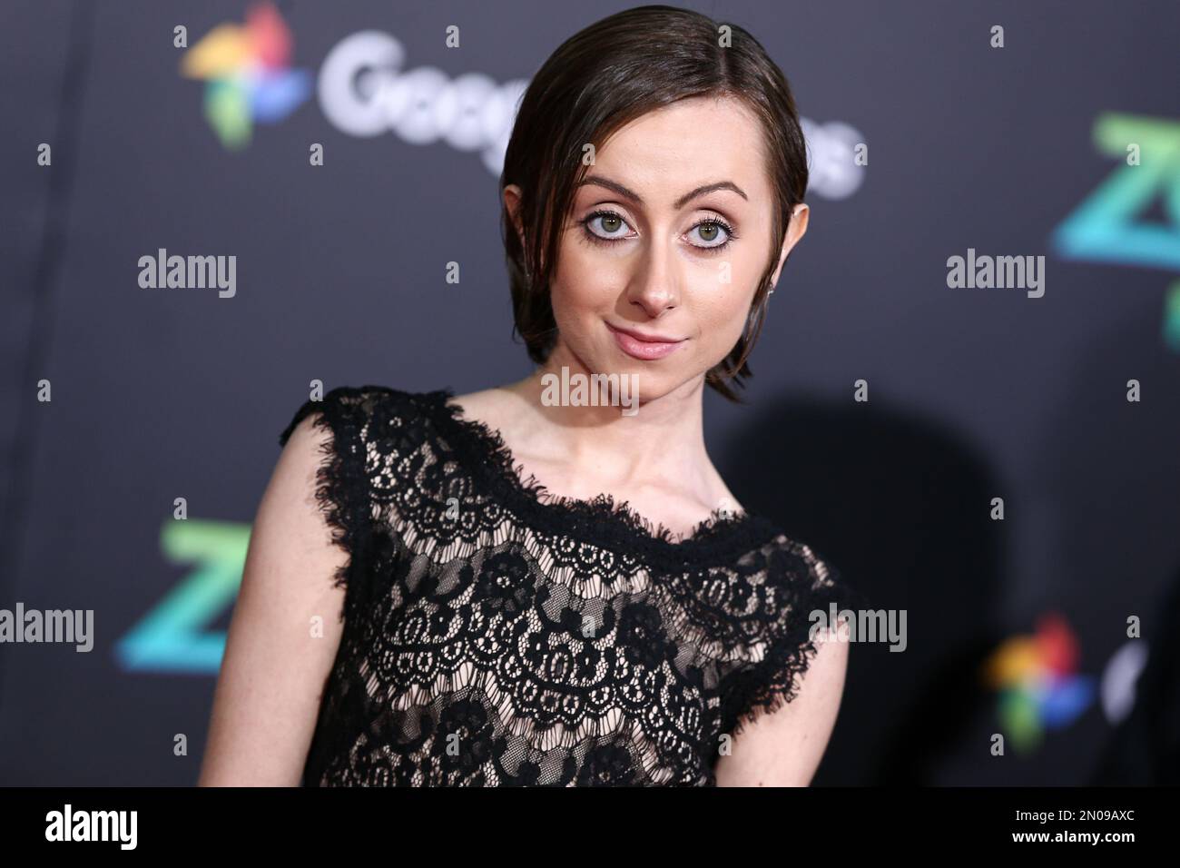 Allisyn Arm attends the LA Premiere of "Zootopia" held at El Capitan ...