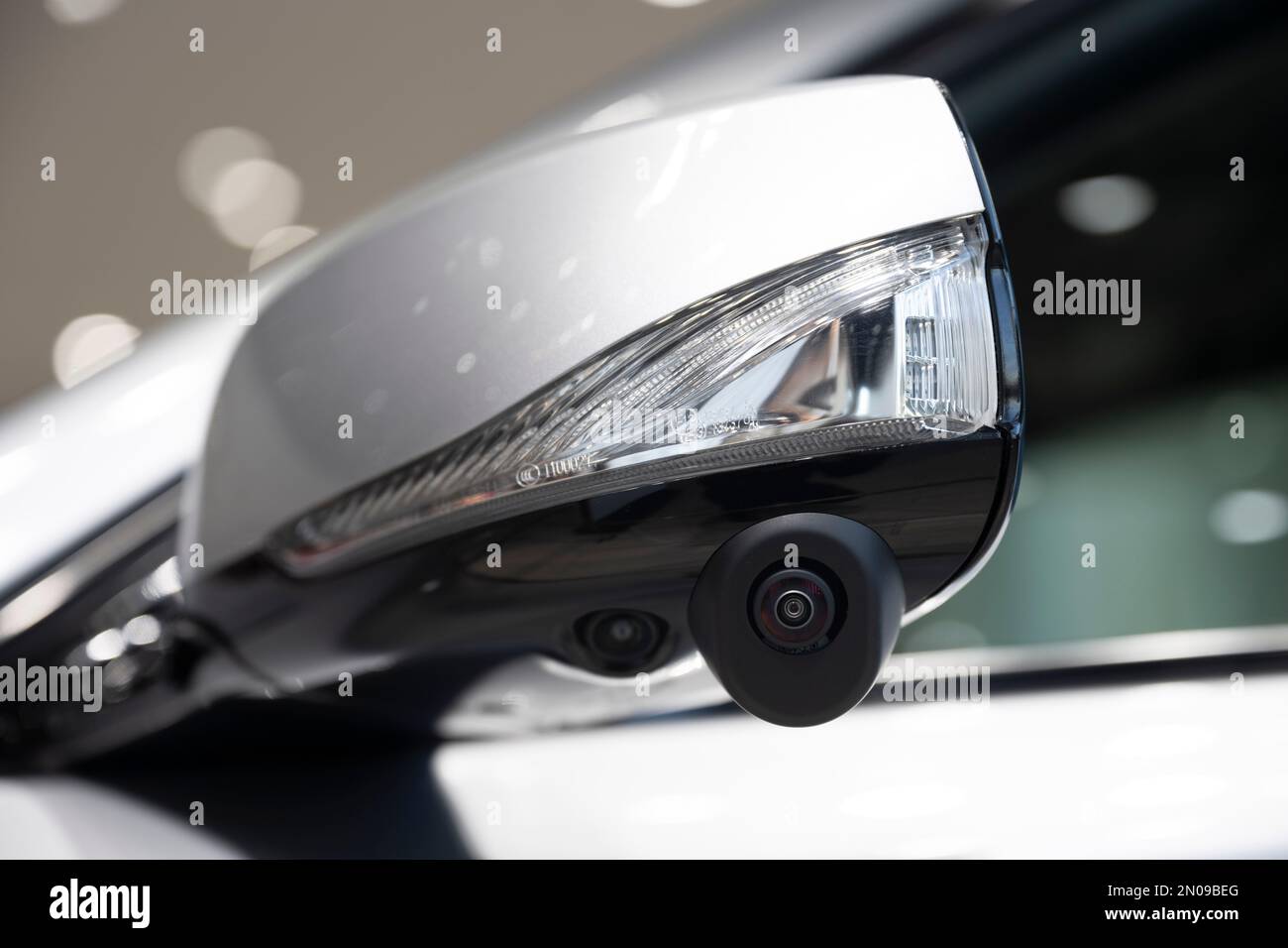 Yokohama, Kanagawa Prefecture, Japan. 5th Feb, 2023. LIDAR sensor ...