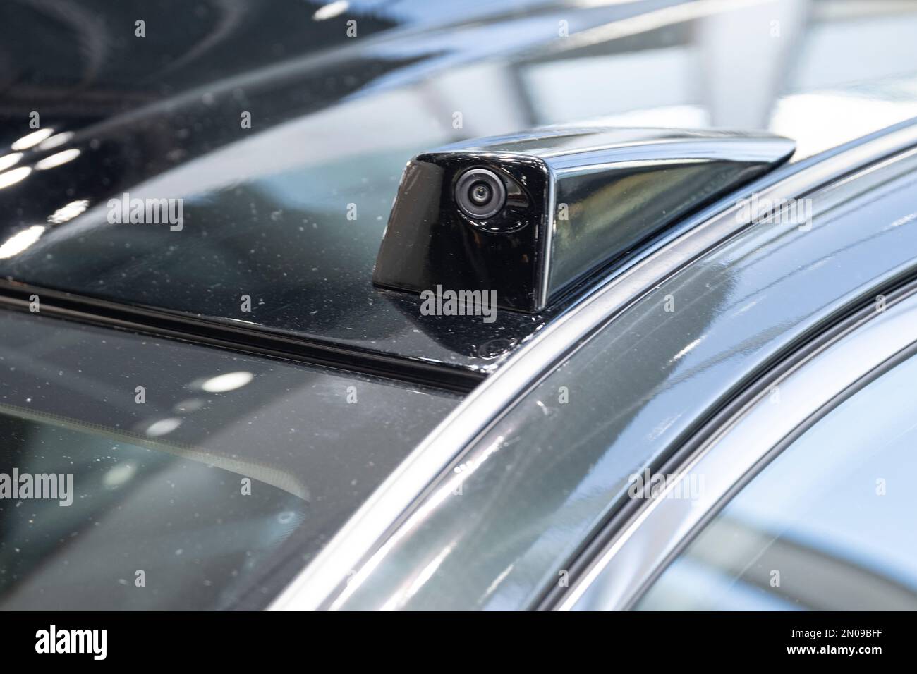 Yokohama, Kanagawa Prefecture, Japan. 5th Feb, 2023. LIDAR sensor ...