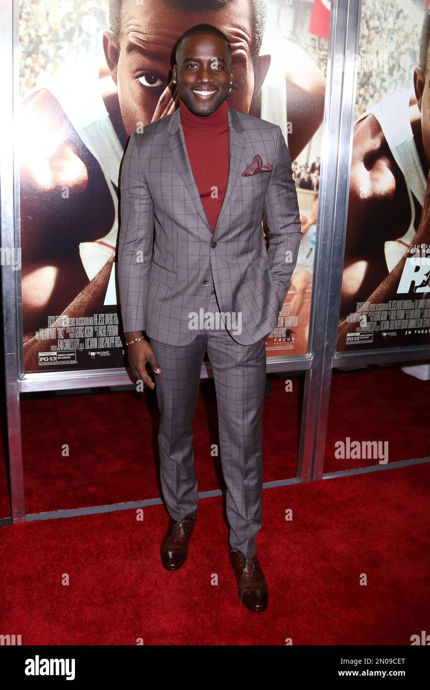 Shamier Anderson attends a special screening of Focus Features' "Race ...