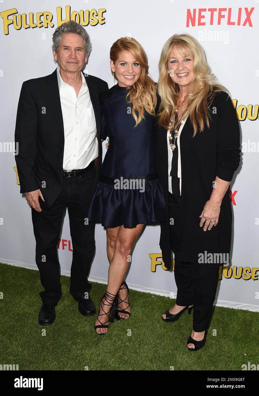 Robert Cameron, actress Candace Cameron-Bure, and Barbara Cameron ...