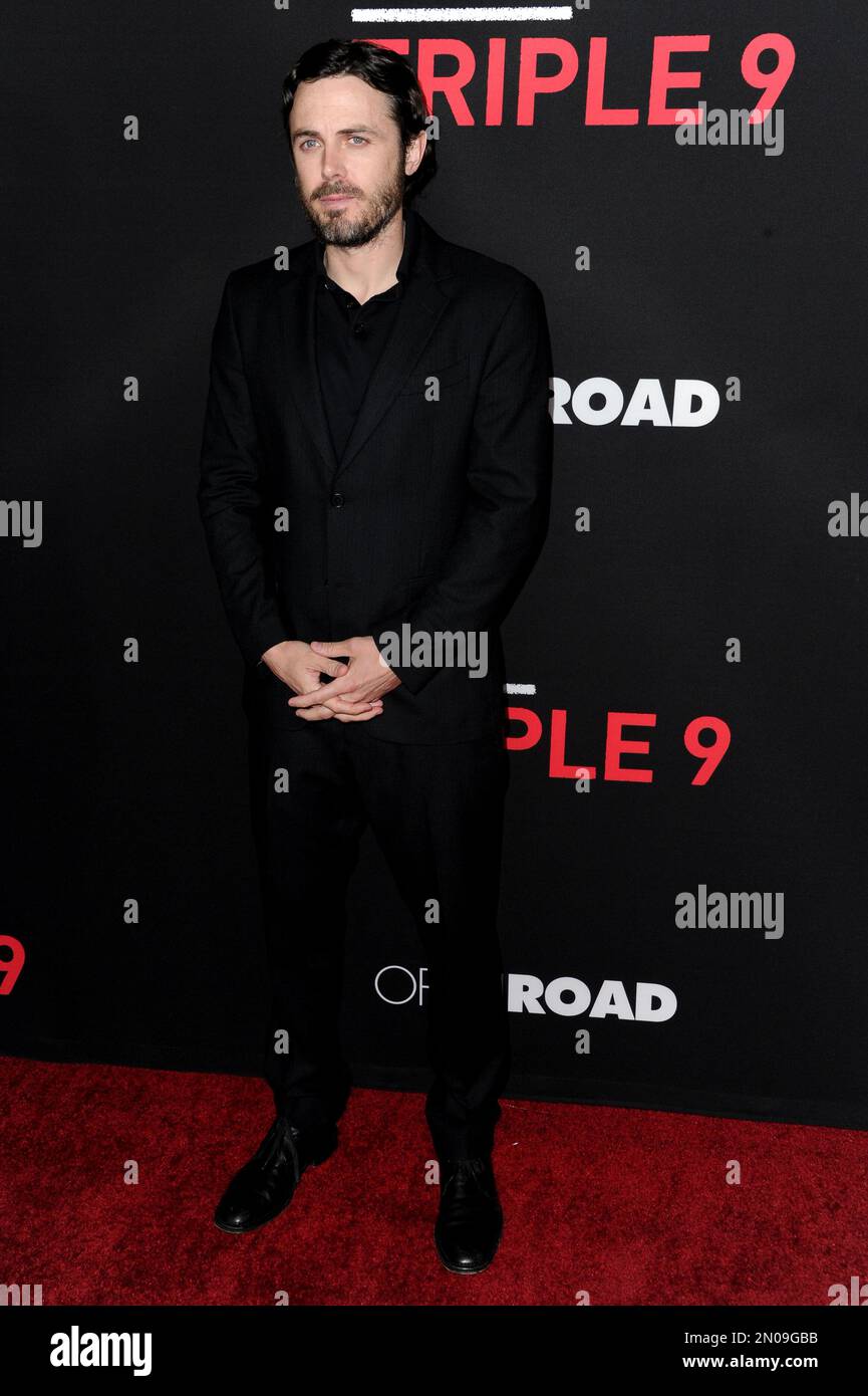 Actor Casey Affleck arrives at the LA Premiere of "Triple 9" held at ...