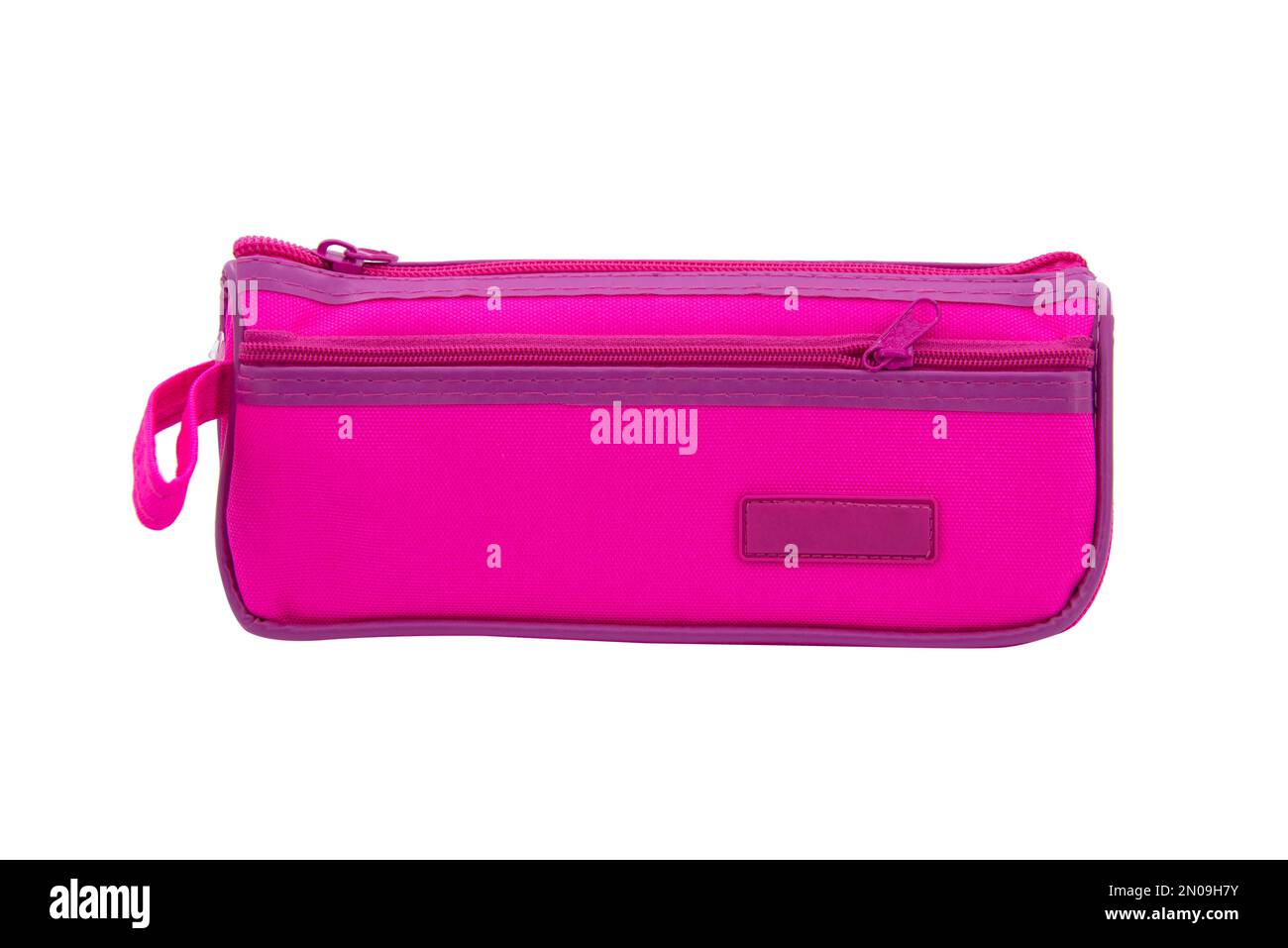 Long pencil pen case container isolated on the white background Stock ...