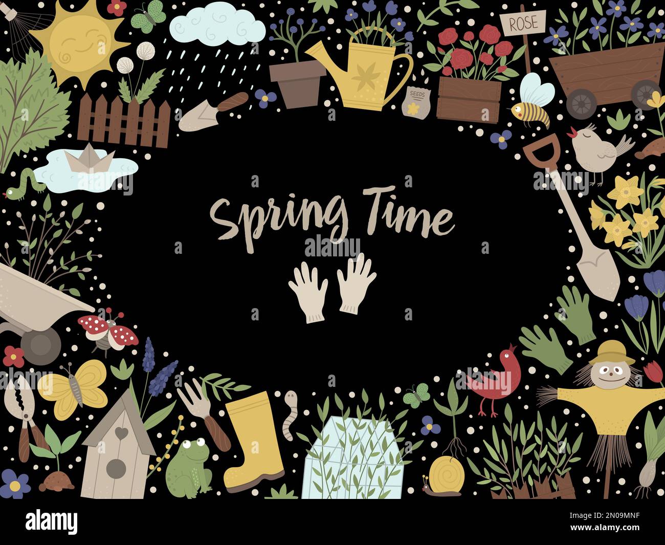 Growing insects Stock Vector Images - Alamy