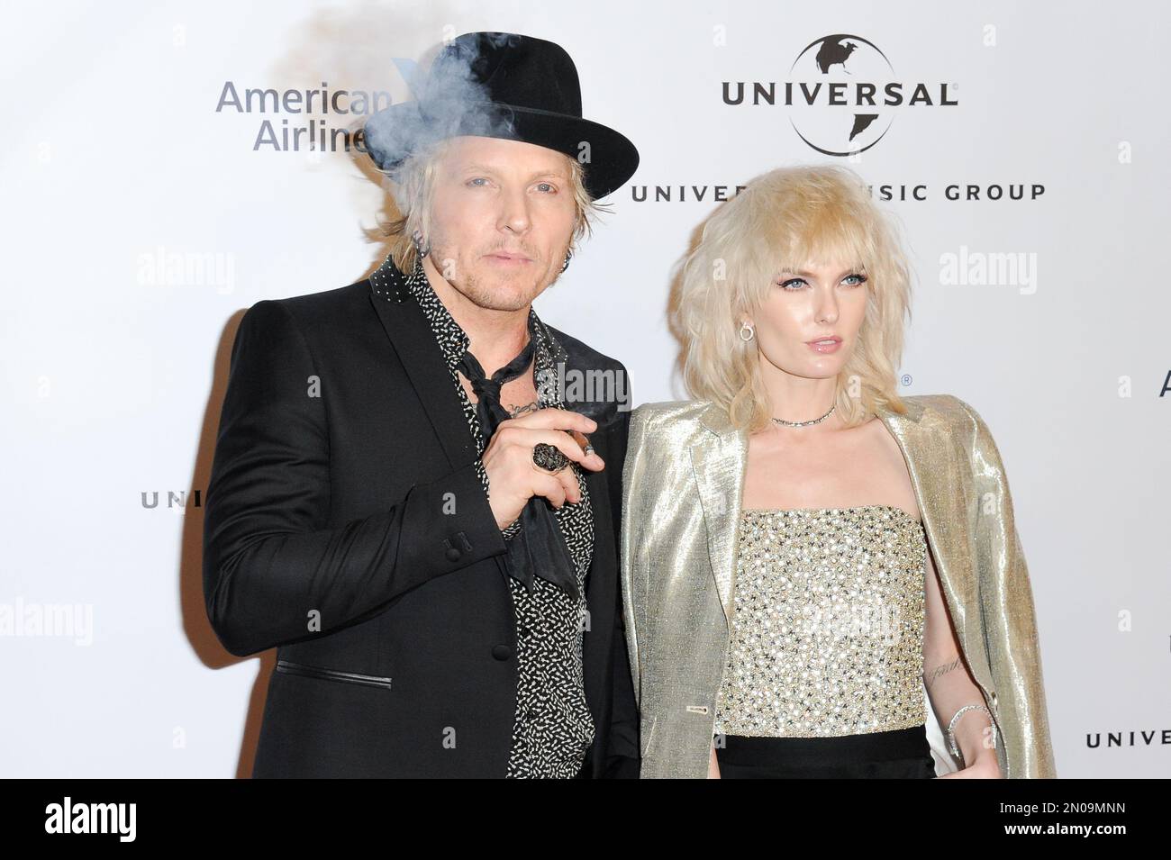 Matt Sorum arrives at the Universal Music Group Grammy Awards after ...