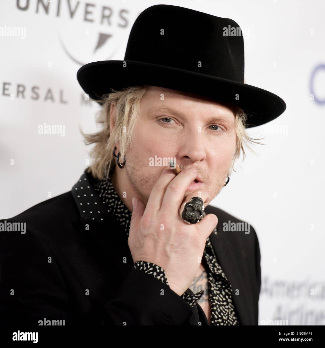Matt Sorum arrives at the Universal Music Group Grammy Awards after ...