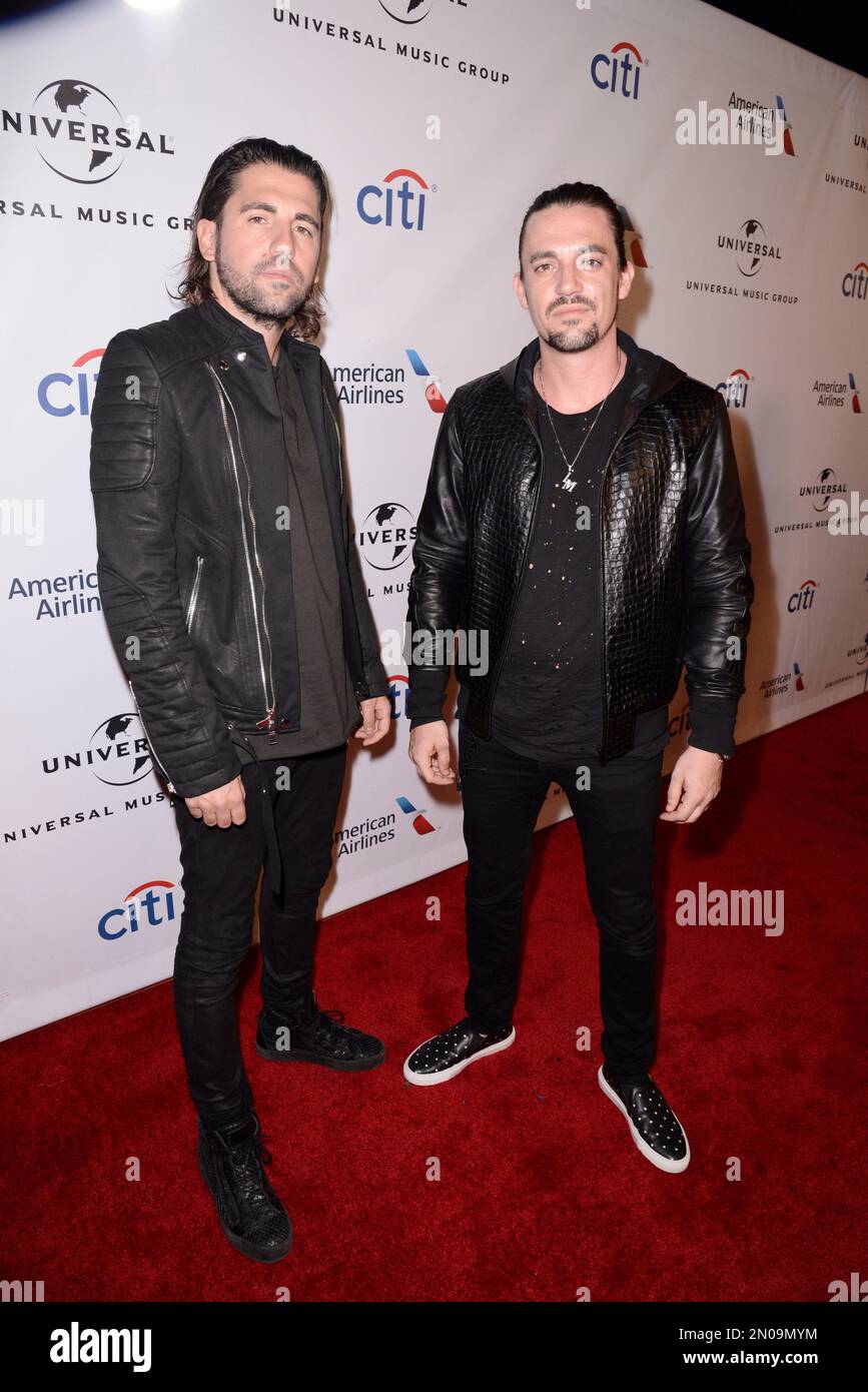 Dimitri Vegas & Like Mike seen at Universal Music Group Grammy Party ...