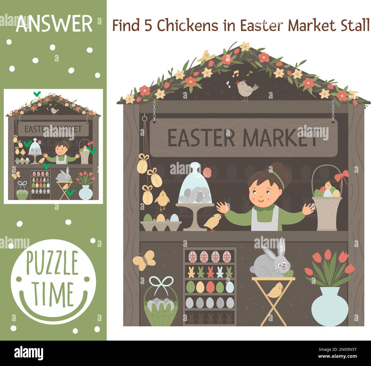 Egg stall Stock Vector Images - Alamy