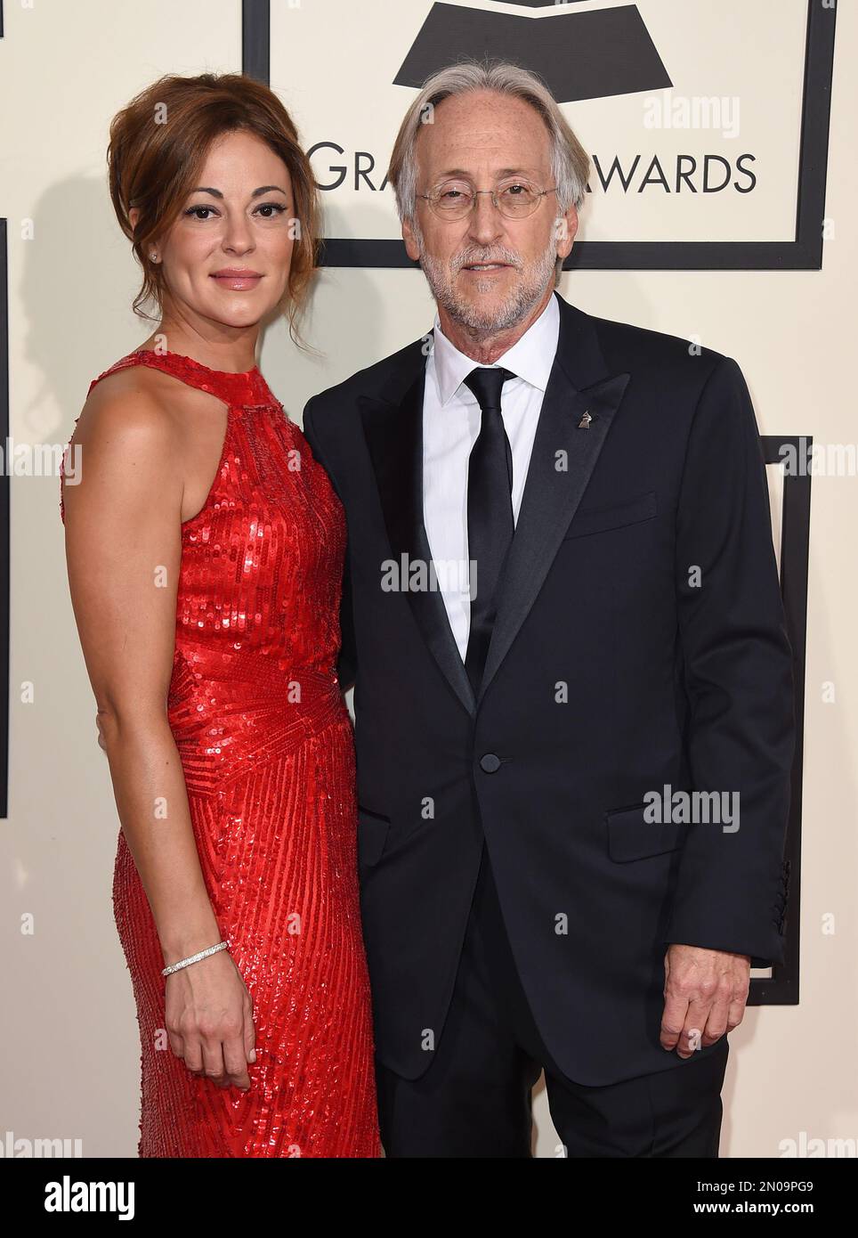 Michele Tebbe, left, and President of the National Academy of Recording ...