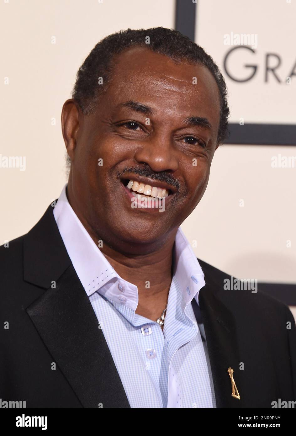 James "J.T." Taylor arrives at the 58th annual Grammy Awards at the ...