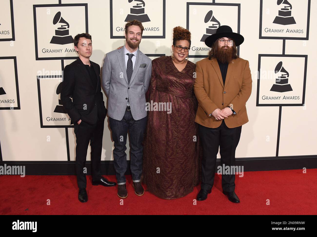 Heath Fogg, from left, Steve Johnson, Brittany Howard, and Zac Cockrell ...