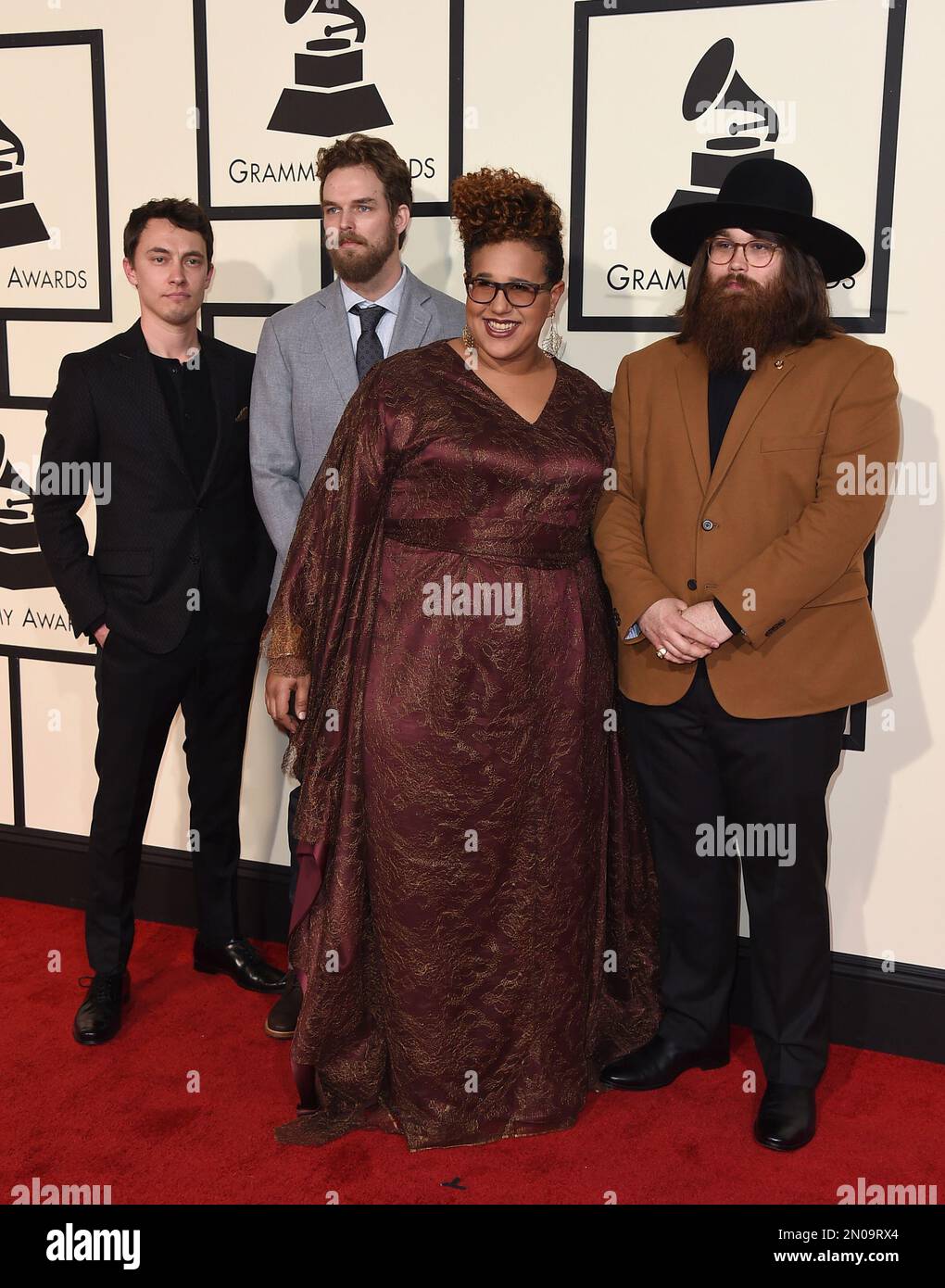Heath Fogg, from left, Steve Johnson, Brittany Howard, and Zac Cockrell ...