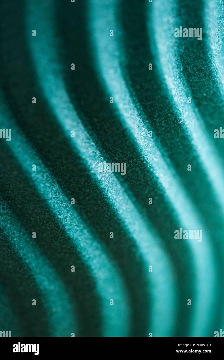 Green Corrugated Corrugated Paper Stock Photo - Alamy
