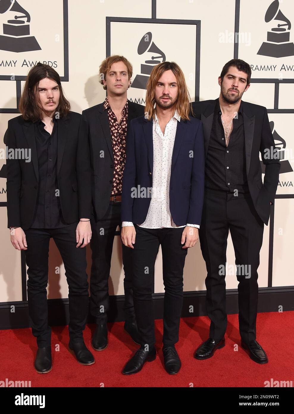 Dominic Simper, from left, Jay Watson, Kevin Parker, and Cam Avery of ...