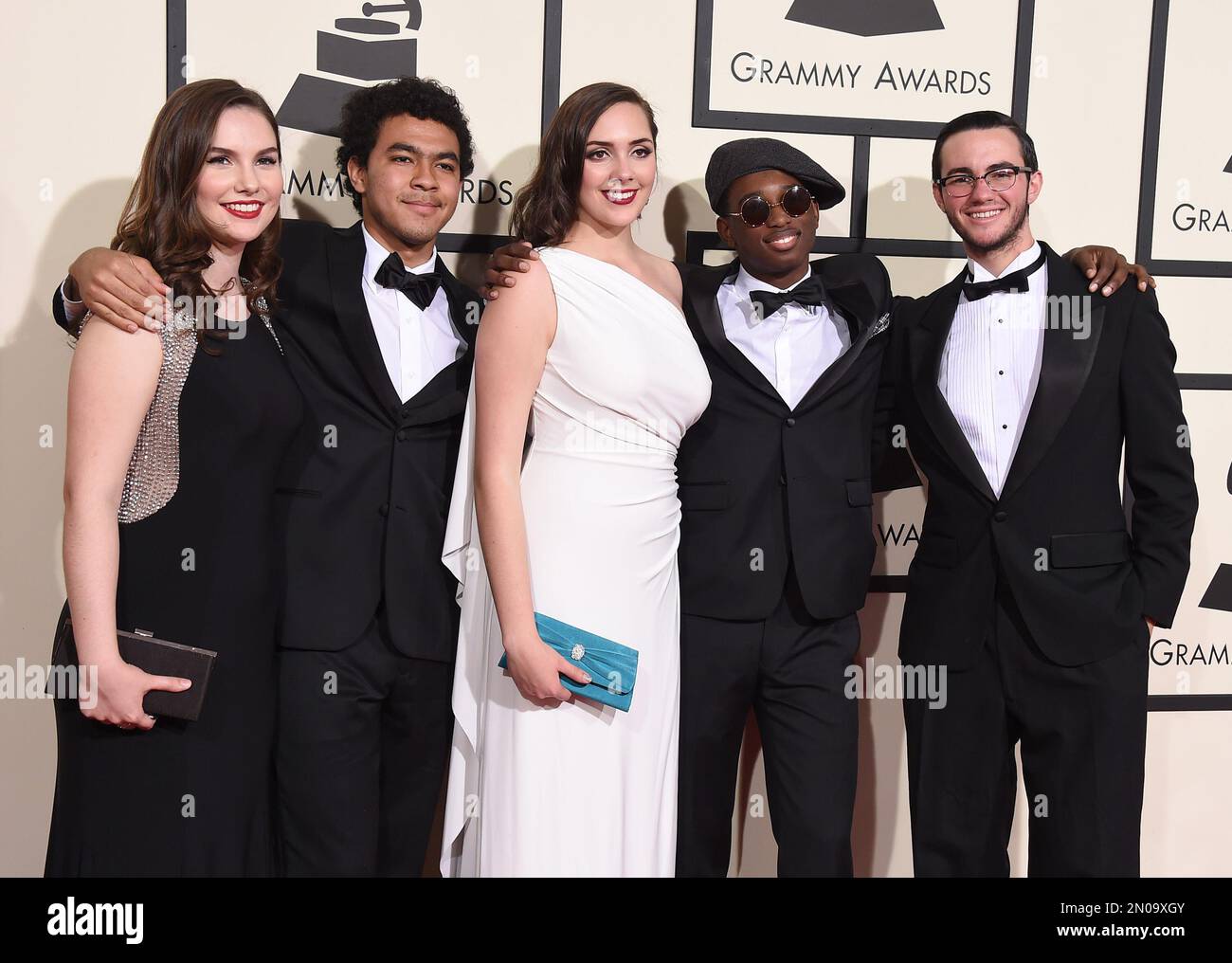 Grammy Jazz Tour arrives at the 58th annual Grammy Awards at the ...