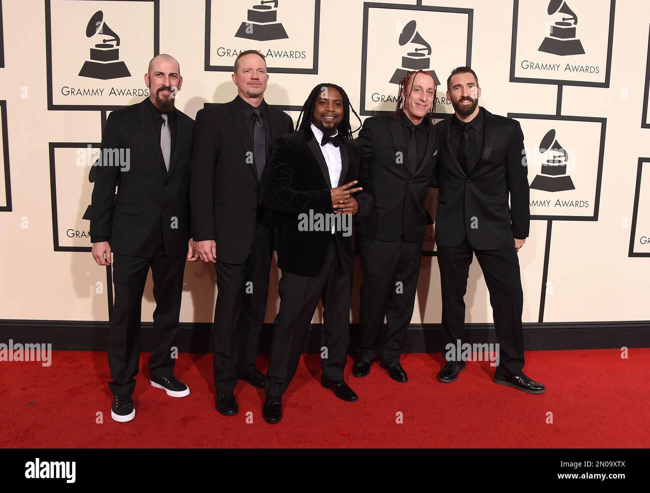 John Connolly, from left, Vince Hornsby, Lajon Witherspoon, Morgan Rose ...